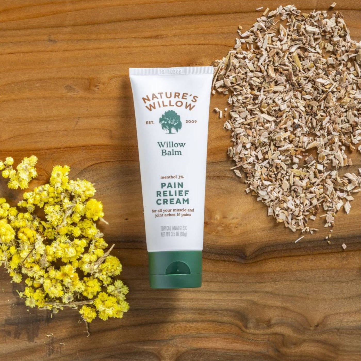Natural Pain & Itch Relief. Free from Artificial Fragrances & Dyes.